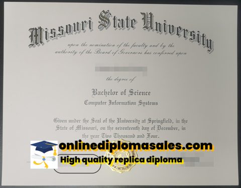 How to buy Missouri State University degree certificate online? - buy ...