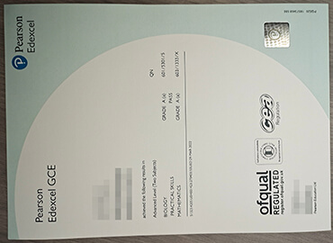 Where to buy Pearson Edexcel GCE fake certificate? - buy fake diploma ...
